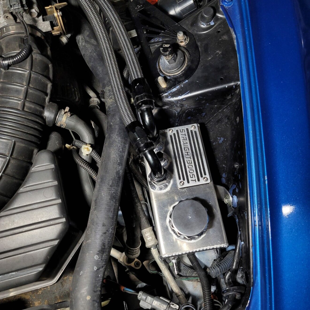 SBP 1999-2003 Honda S2000 AP1 Aluminum Coolant Overflow Oil Catch Can ...